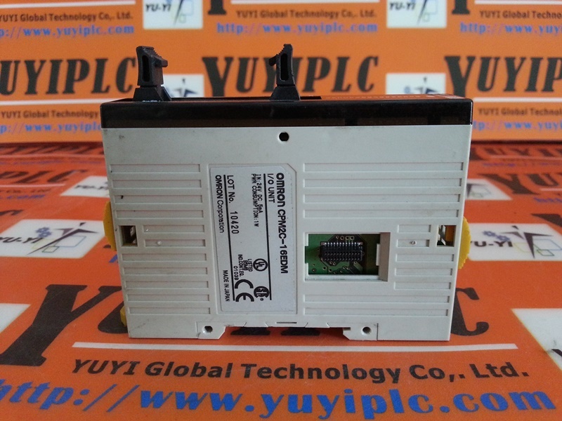 OMRON CPM2C-16EDM I/O UNIT MODULE - 裕益科技自動化設備可程式編碼器PLC分散式控制系統DCS